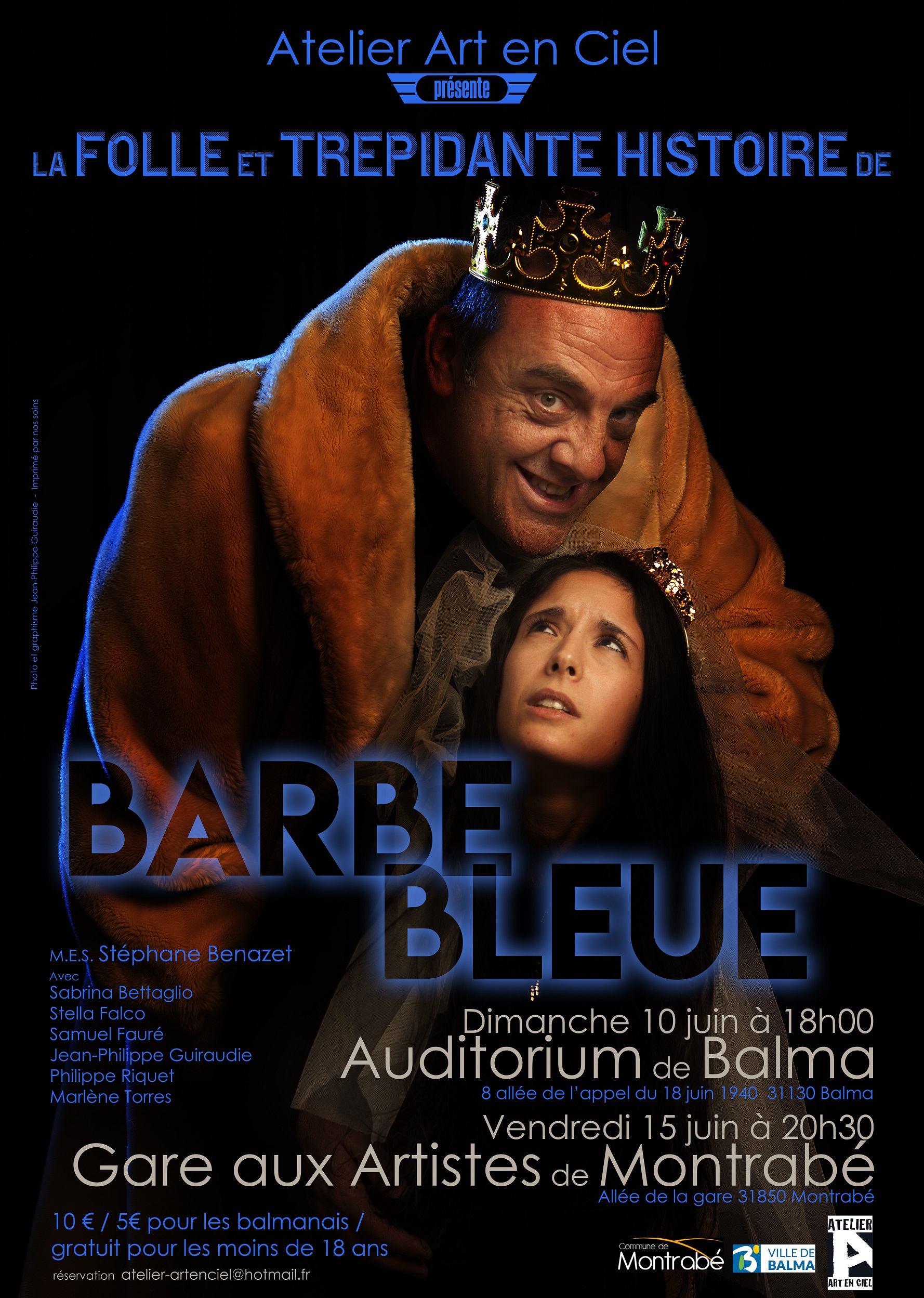 "La FOLLE et TREPIDANTE HISTOIRE DE BARBE BLEUE" - Théâtre - Ramdam ...