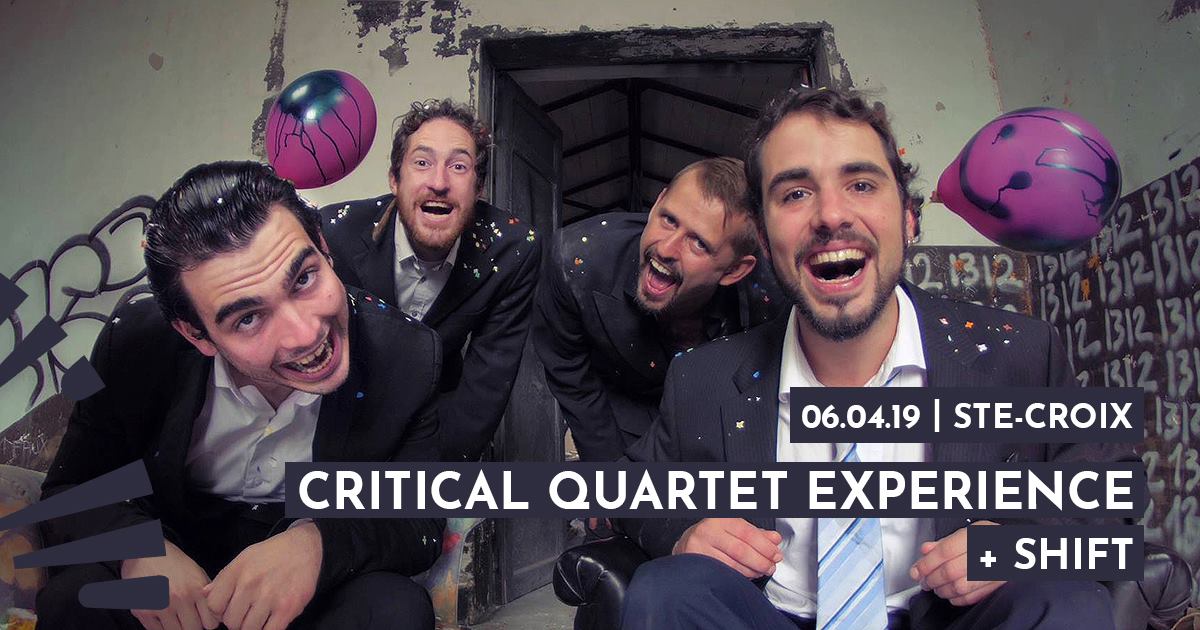 Double Release Party : Shift + Critical Quartet Experience - Musique ...
