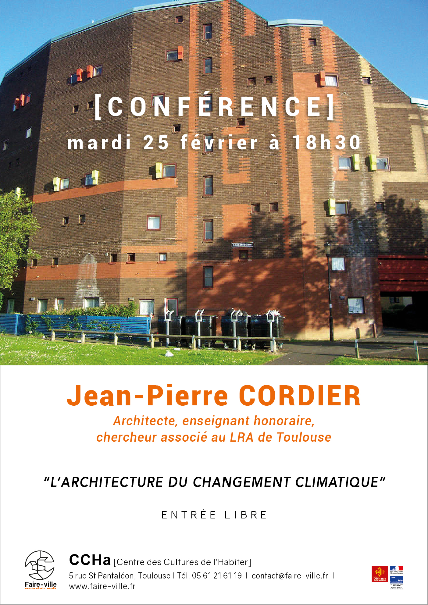 Conférence Jean-Pierre CORDIER - Divers - Ramdam Magazine