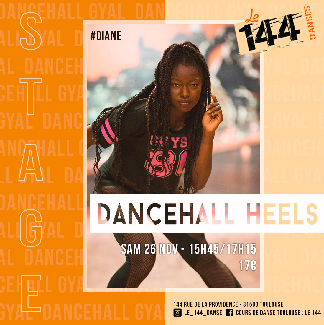 Stage de Dancehall Heels - Danse - Ramdam Magazine