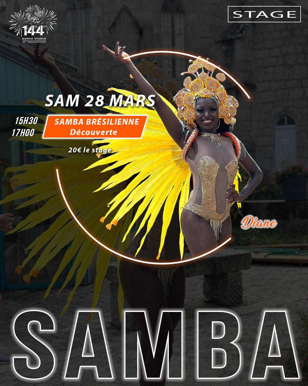 Stage découverte Samba Brésilienne - Danse - Ramdam Magazine