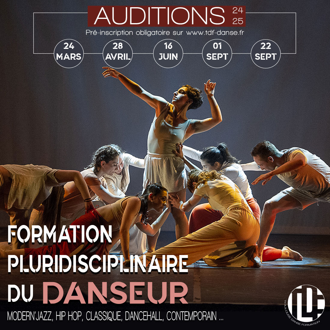 Auditions - Formation Pluridisciplinaire du Danseur - Danse - Ramdam ...