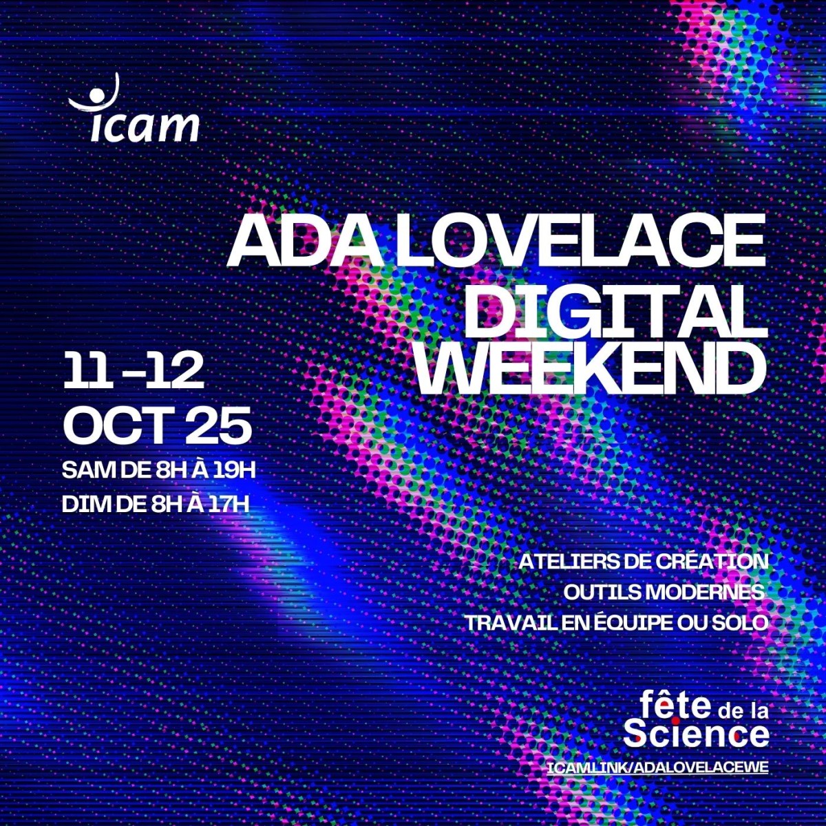 Ada Lovelace Digital Weekend – Game Jam & Créativité Numérique - Divers ...
