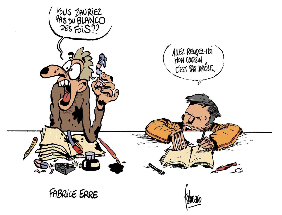 Fabrice Erre et Fabcaro en dédicace - Divers - Ramdam Magazine