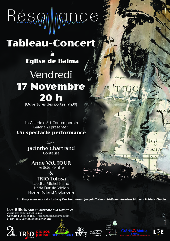Résonance Tableau Concert - Théâtre - Ramdam Magazine