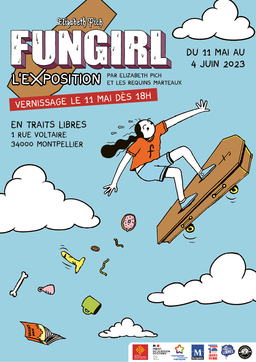 Fungirl : Funeral Home ! Une exposition d'Elizabeth Pich & Les Requins ...