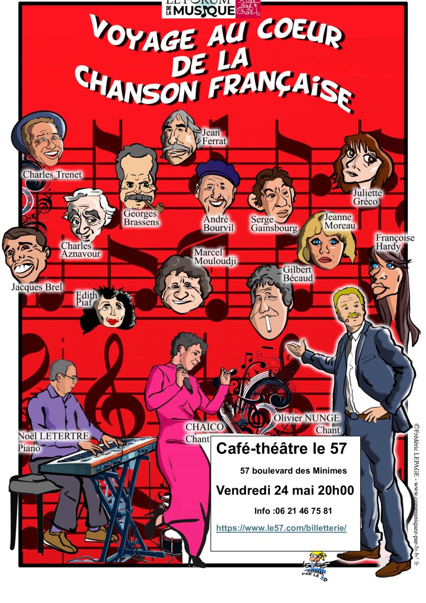 Voyage au coeur de la chanson française - Musique - Ramdam Magazine