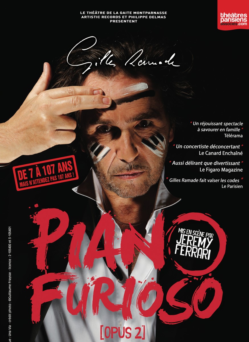 PIANO FURIOSO - Théâtre - Ramdam Magazine